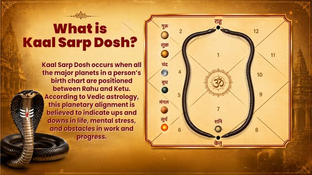 Kaal Sarp Dosh Nivaran Puja - काल सर्प दोष निवारण पूजा